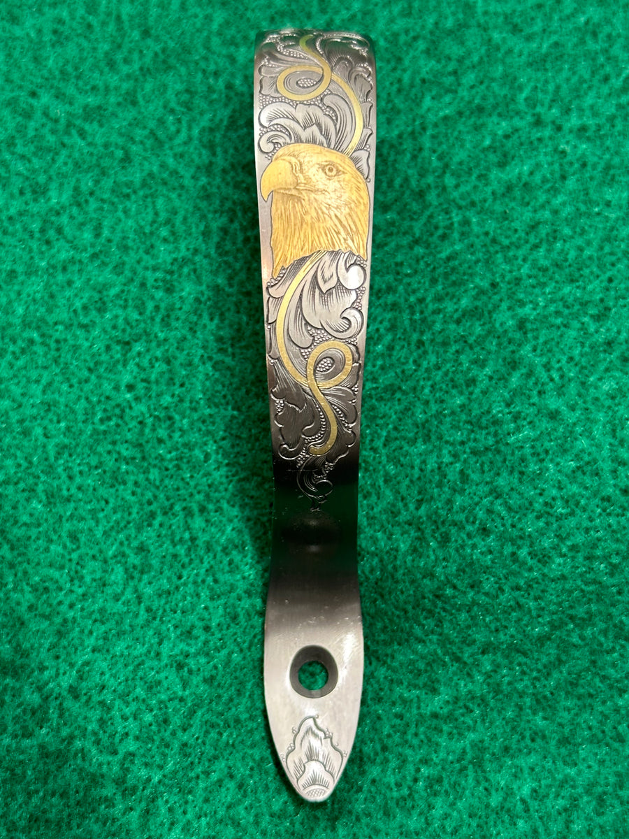 Engraved Krieghoff K80 trigger guard - Eagle head – Shamrock Sporting Arms