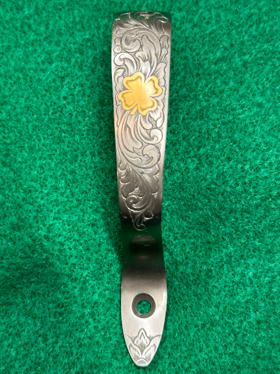 Engraved Krieghoff K80 trigger guard - Gold Shamrock – Shamrock ...