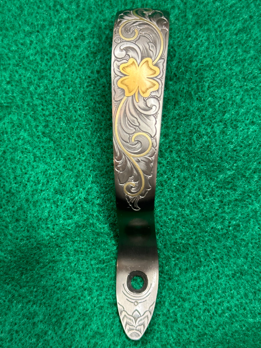 Engraved Krieghoff K80 trigger guard - Gold Shamrock – Shamrock ...