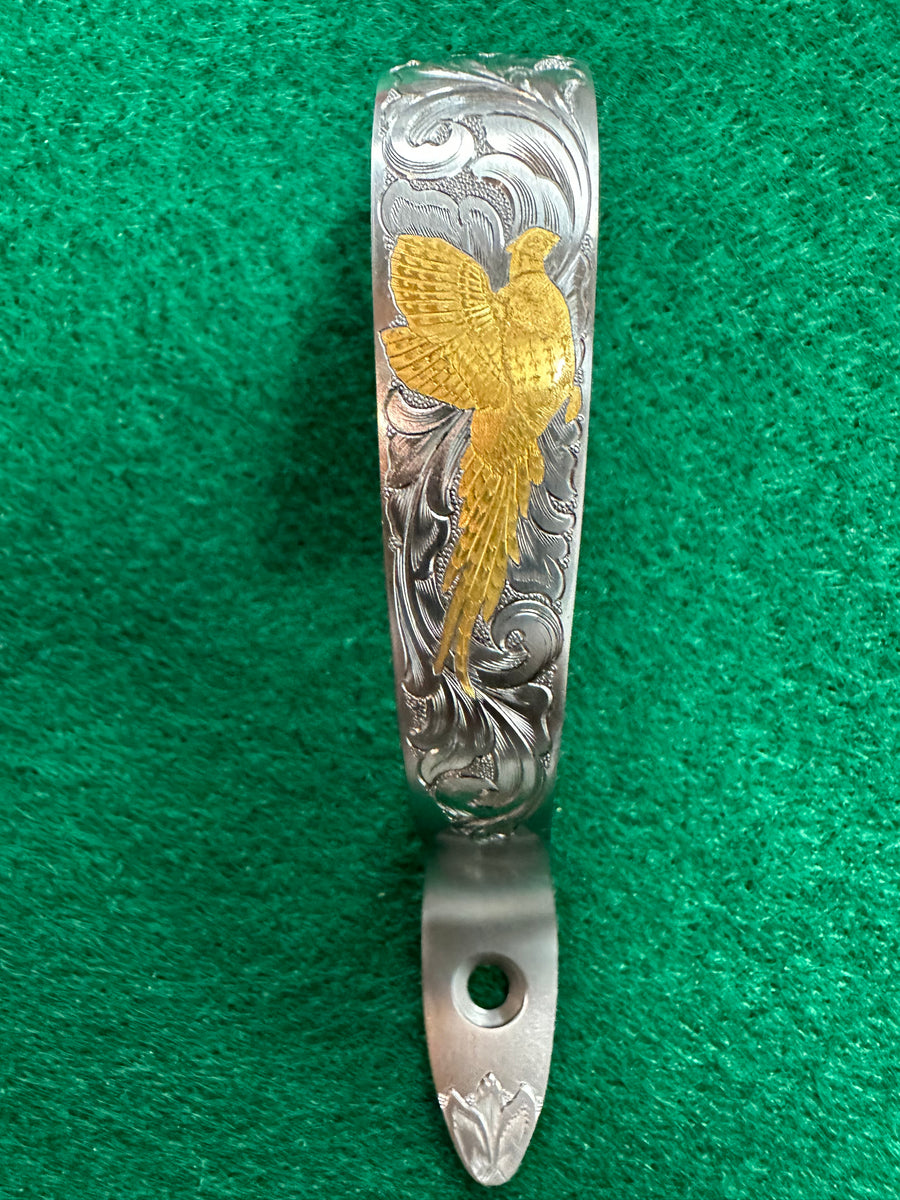 Engraved Krieghoff K80 trigger guard - Gold Pheasant – Shamrock ...