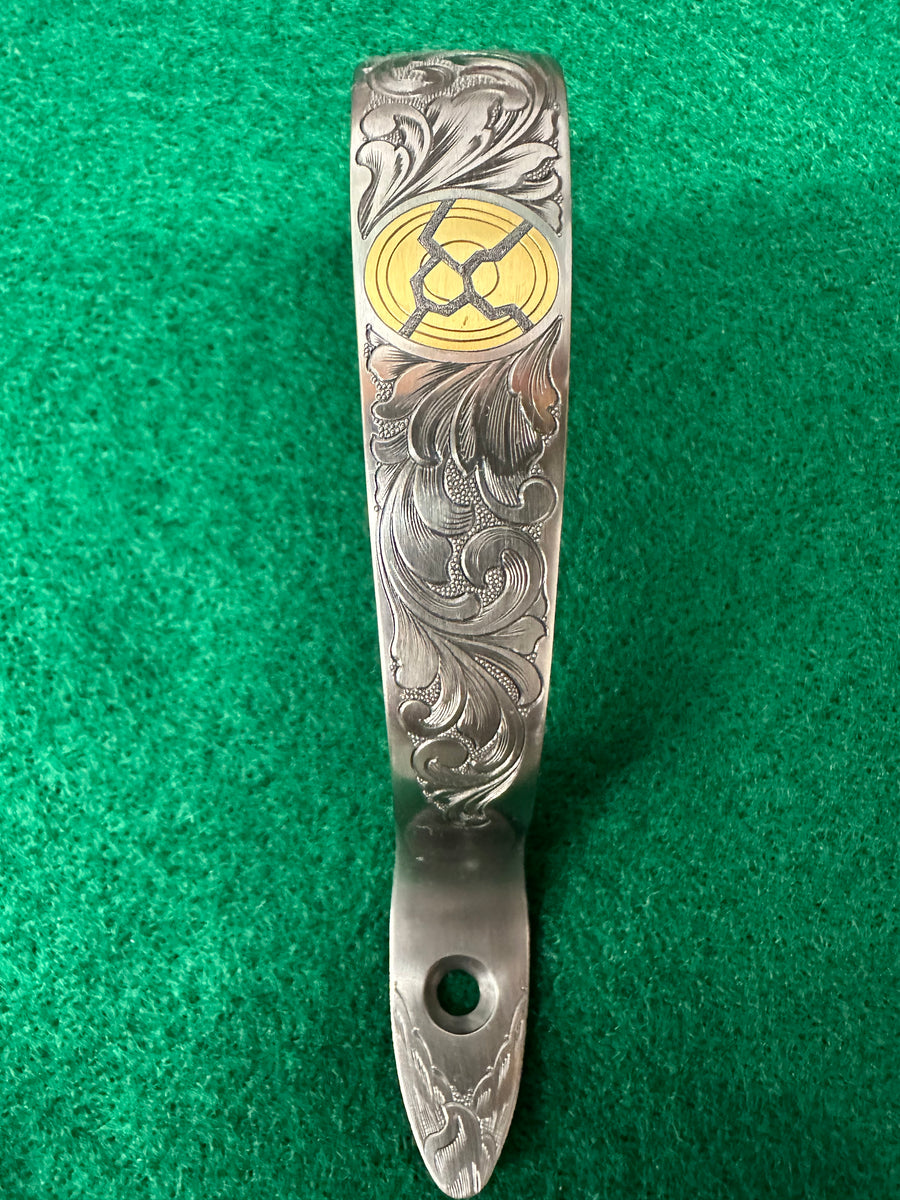 Engraved Krieghoff K80 trigger guard - Broken Gold Clay – Shamrock ...